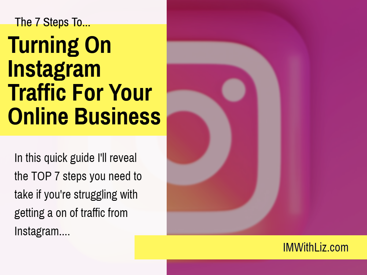 7 Steps To Turning On Instagram Traffic For Your Online Business ...