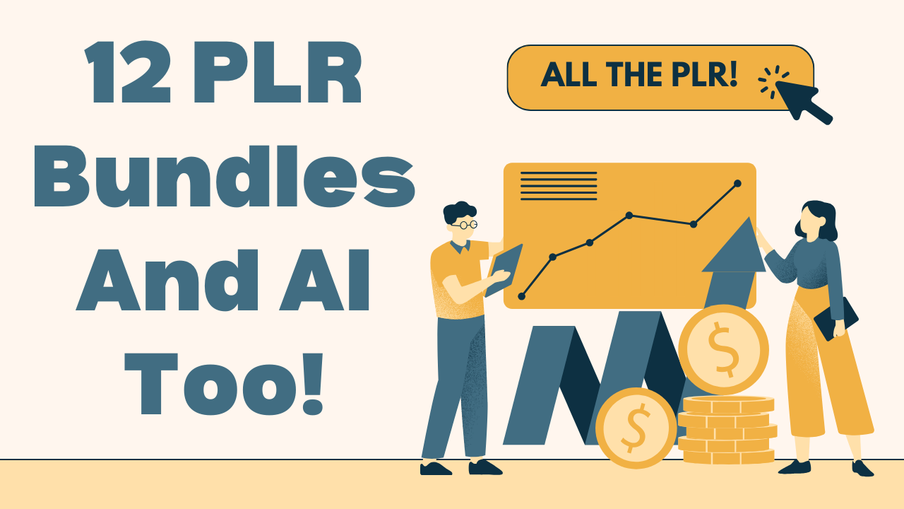13 PLR Bundles And AI Too! Wow! – LizTomey.com